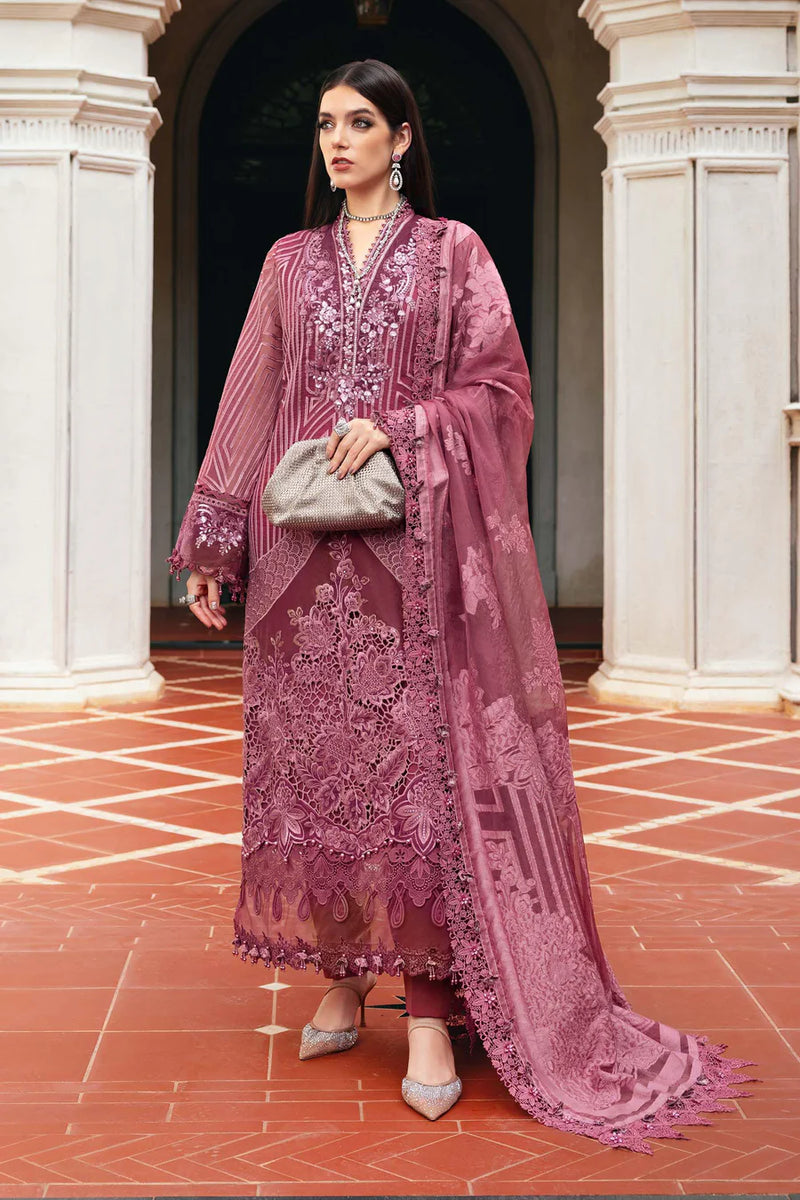 Maria B - Winter Luxe Linen Collection - WL-1304 - Unstitched – The Shoppe